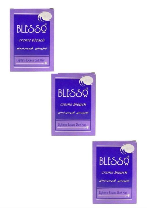 Face Cream Bleach Sachet (Pack Of 3 Sachet) | Daraz.pk