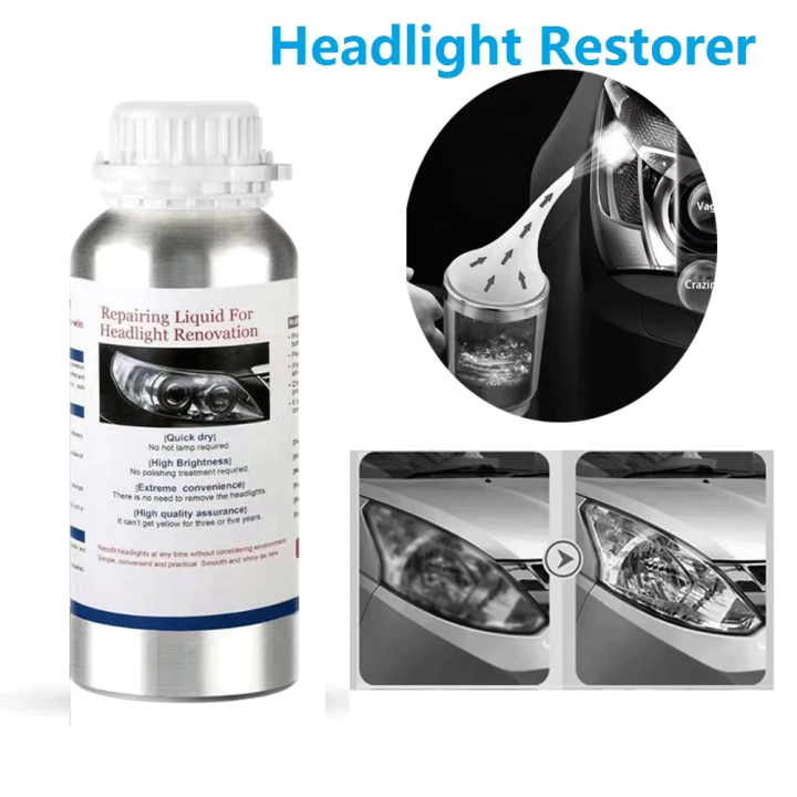 Headlight Polisher Liquid Evaporator Polymer Liquid Headlights Chemical ...