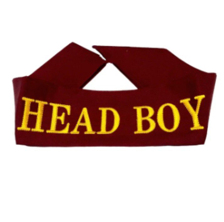 Head Boy sash/slash for school and college students . | Daraz.pk