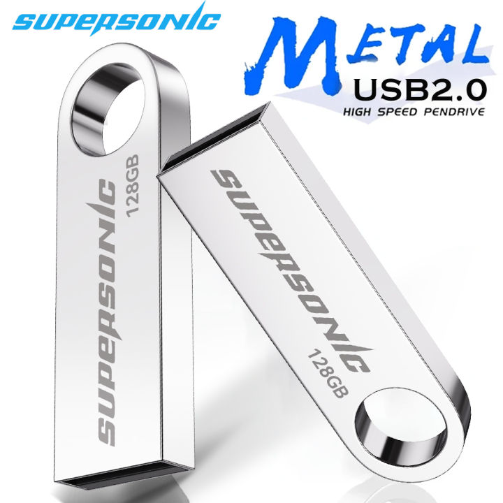 Supersonic Metal USB Flash Drive Pendrive 16G-128G Mini Waterproof ...