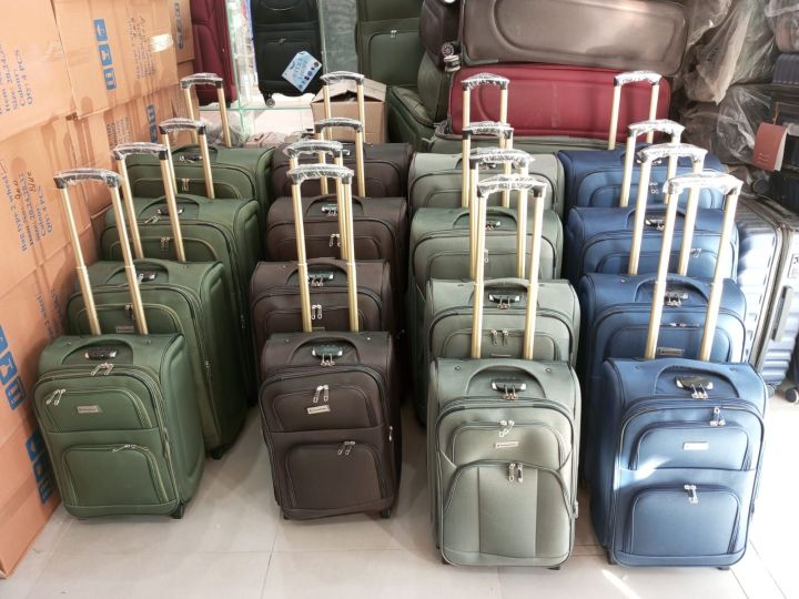 golden horse trolley Bags 4pcs high quality | Daraz.pk