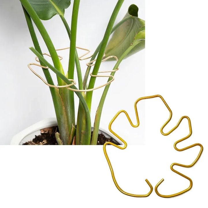 Monstera Shaped Plant Support Pole Sturdy Alloy Support Pile Easy ...