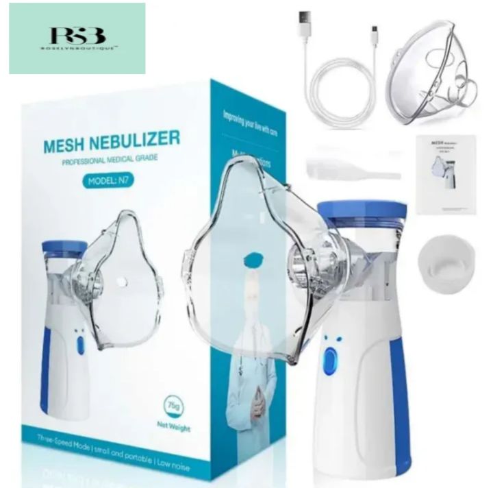 Mesh Nebulizer Machine For kids and adults, Handheld, Mesh Technology ...