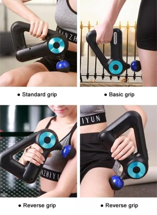 Handheld Massage Gun, Muscle Massage Gun for Athletes, Deep Tissue ...