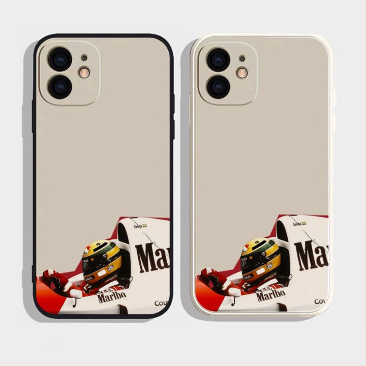 Epc F1 Ayrton Tacing Driver Senna Phone Case Silicone Soft For IPhone ...