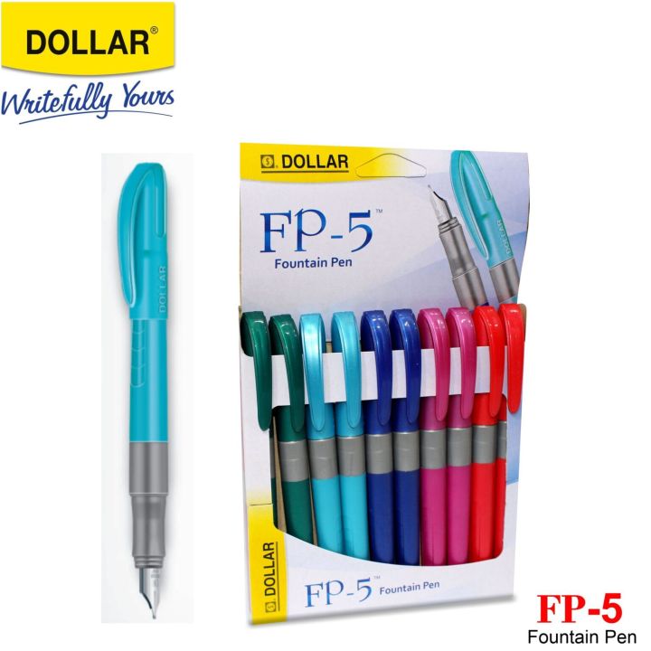 Dollar FP-5 Fountain Pen – Box of 10 Pens | Daraz.pk