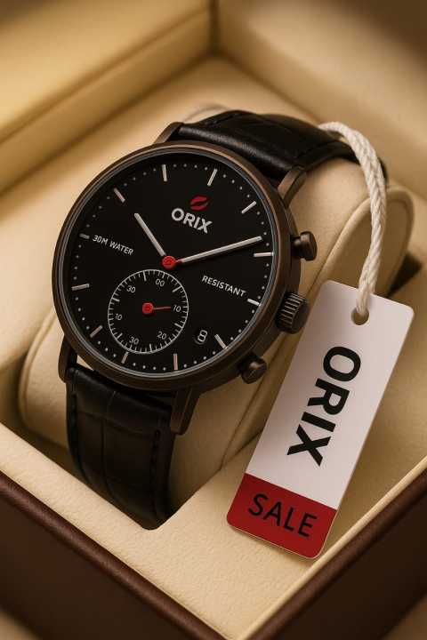 ORIX Classic Men’s Watch – Elegant Design with Date Display | Daraz.pk