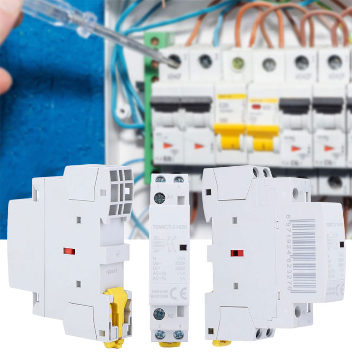 Household Industrial AC Contactor 220V 16A 2P Small Energy-Saving AC ...