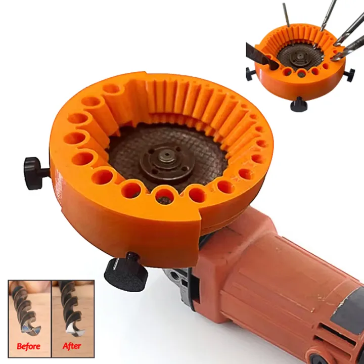 Multipurpose Drill Bit Sharpener ABS Polishing Grinding Auxiliary Tool ...