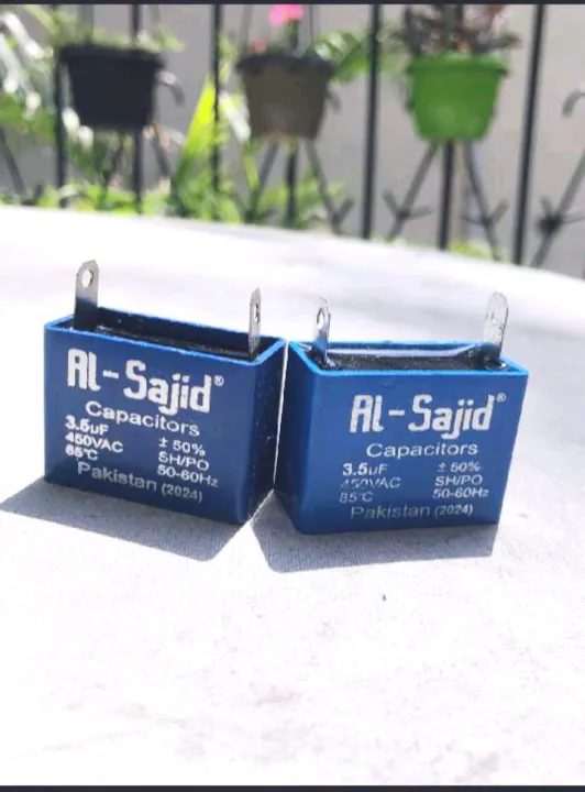 Capacitor 3.5 Fan capacitor | Daraz.pk