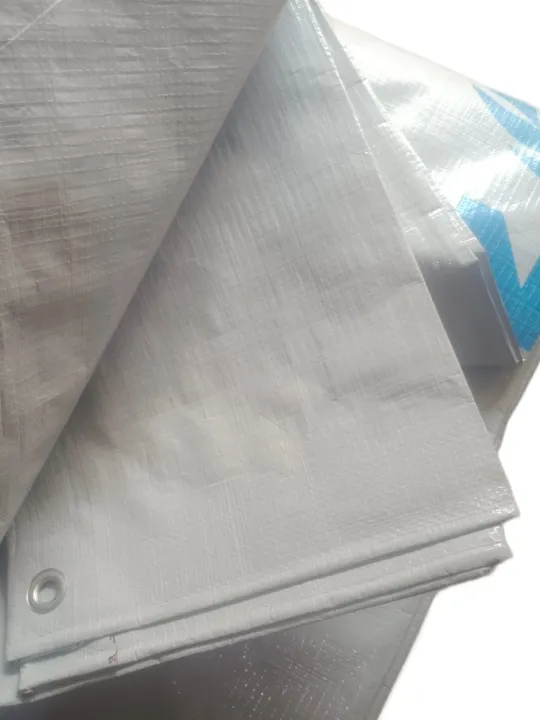 100% Waterproof White plastic Tarpal Used for Sunshade Rain and other ...