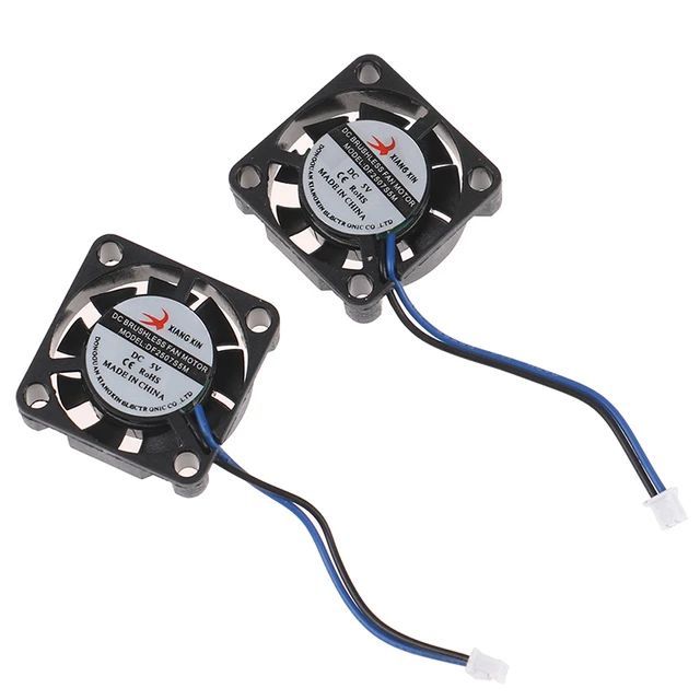 Ultra-miniature Brushless Fan Electric DC 5V 6V 2507 Mini Micro Tiny ...