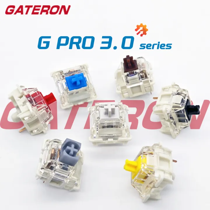 GATERON G Pro V3 3.0 Pro Switch 3pin for Mechanical Keyboard Pre Lubed ...