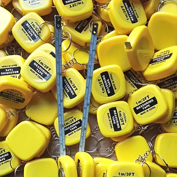 11.99meter Mini Tape Measure Keychain, Durable Stainless Steel Blade ...