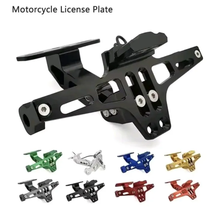 Motorcycle License Plate Holder Number Plate | Daraz.lk