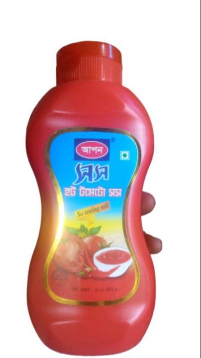 Apon SAUCE Hot Tomota sauce 500 gm | Daraz.com.bd