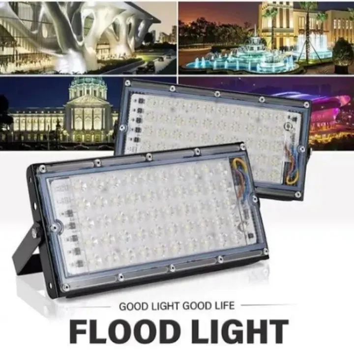 50W LED Flood Light Warm White / Cool White Outdoor Waterproof IP66 ...