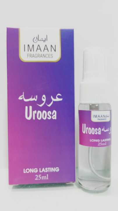 Imaan Fragrance Uroosa Long Lasting Perfume 25ml | Daraz.pk
