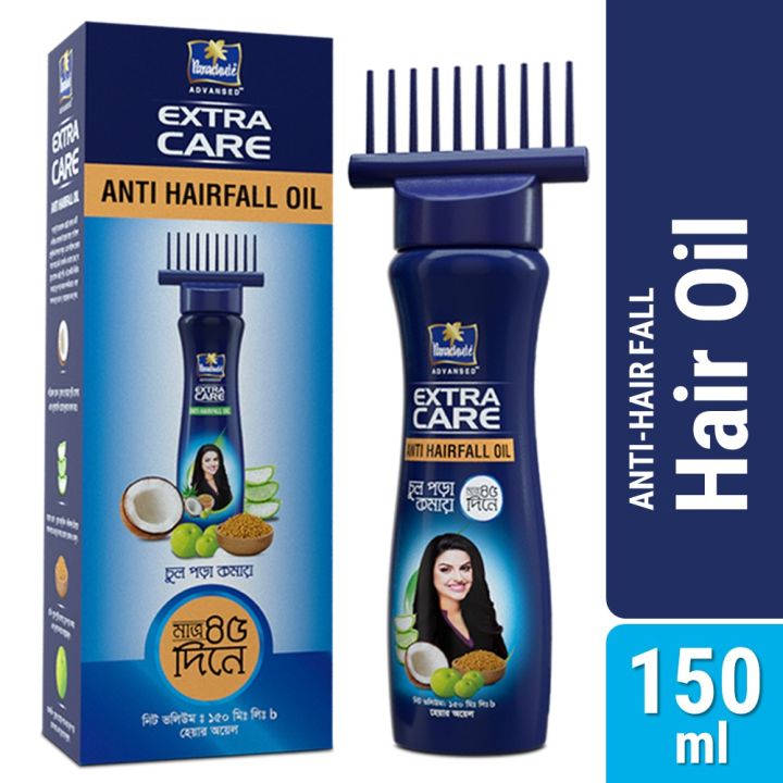 Parachute Hair Oil Anti Hairfall Oil Extra Care 150ml (Root Applier ...