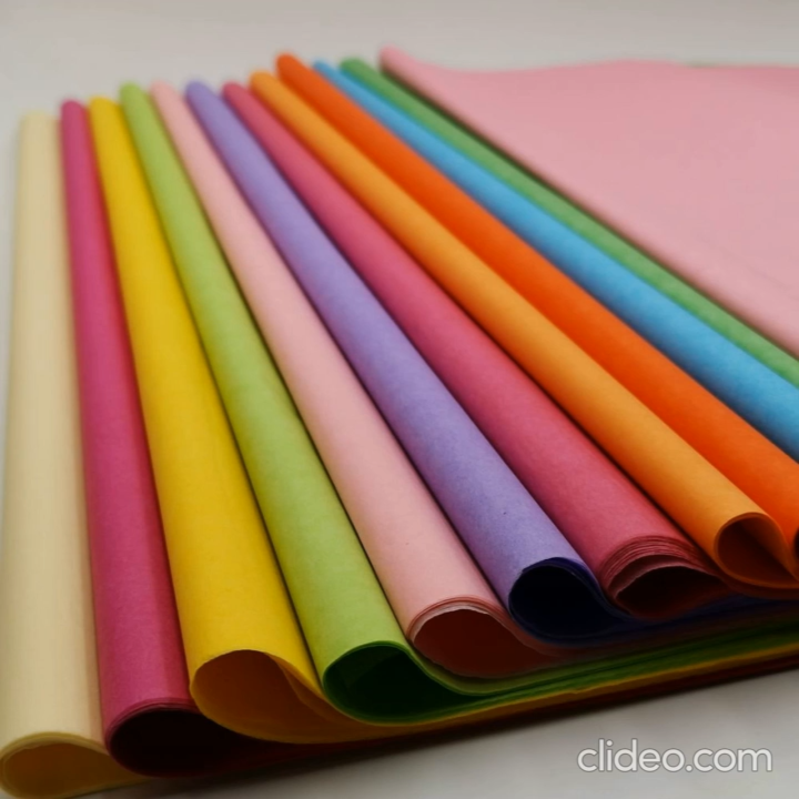 12 Pcs Guddi Paper 25x26” 30g Imported Color Sheets – Gift Wrap, Kite ...