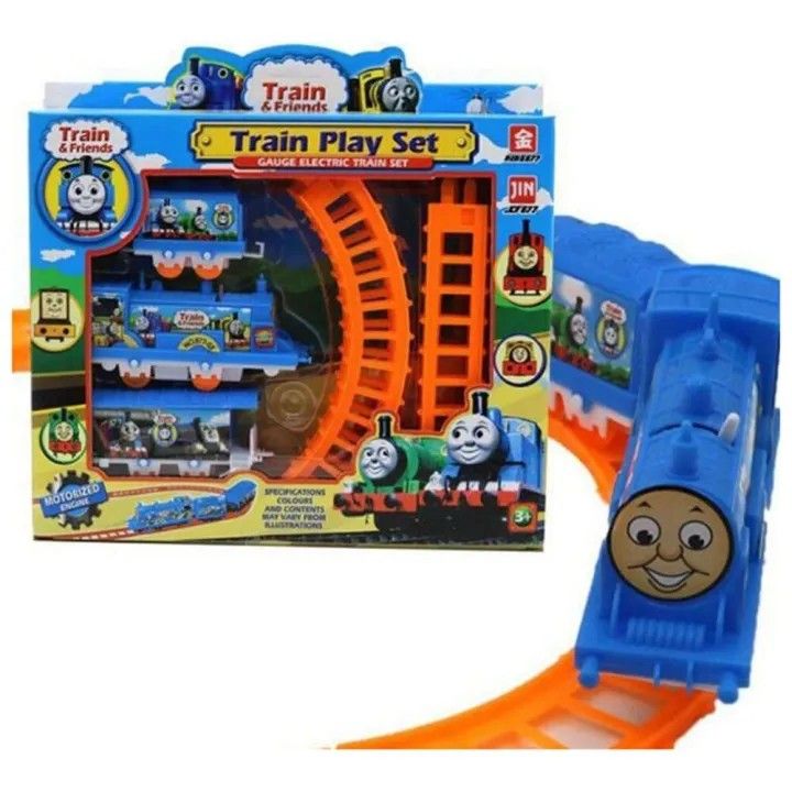 Electric power Rushed Trains Cars Kids Toys Thomas Train Set And ...