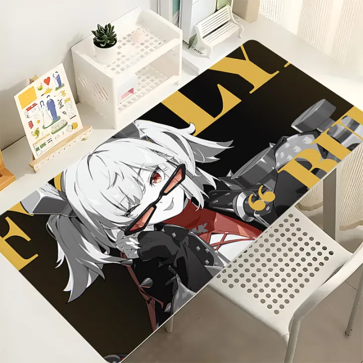 Anime Gaming Speed Mouse Pad Gamer Mouse Mat Zenless Zone Zero Keyboard ...