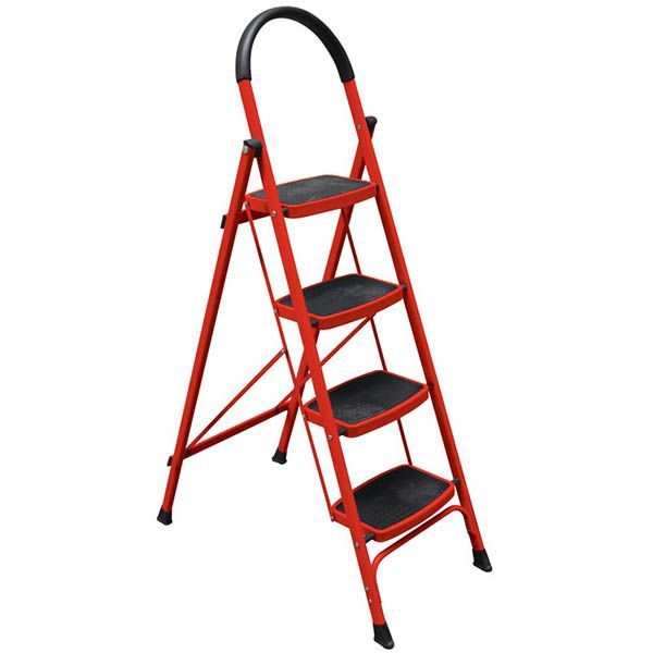 4 Steps Red Multipurpose Work Ladder | Daraz.com.np