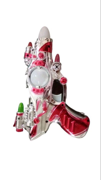 Battery Operated Music Gun For Kids- Blaster Toy-Gun | Daraz.com.bd