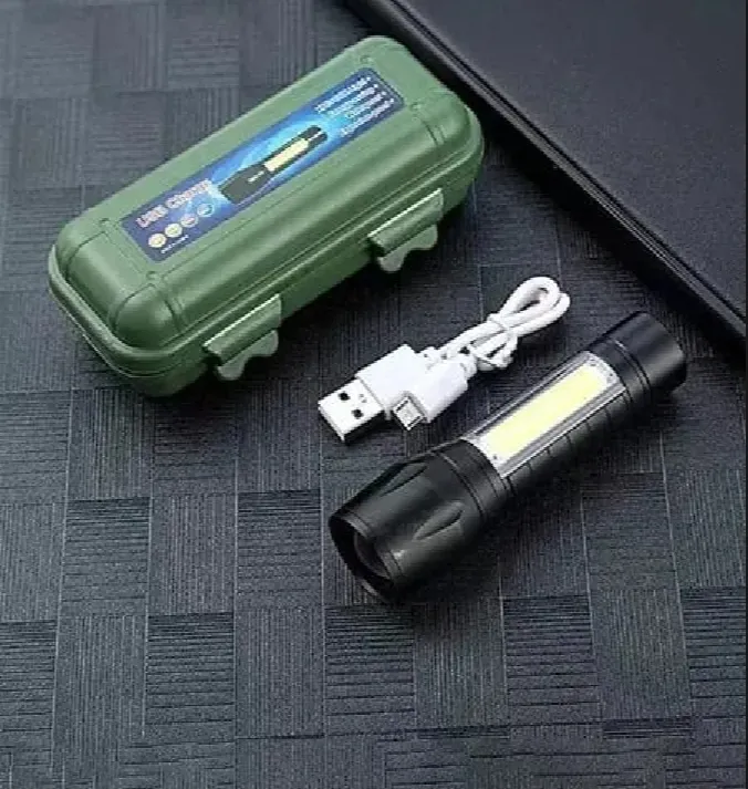 Powerful and reliable, this Rechargeable LED Torch is built with ...