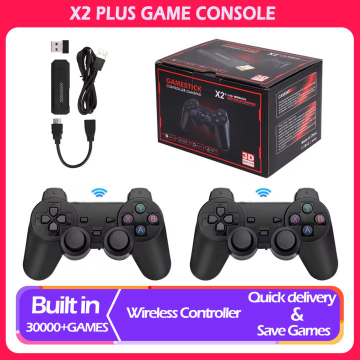 X2 Plus GD10 Pro 4K Game Stick New 3D HD 2.4G Retro Video Game Console ...