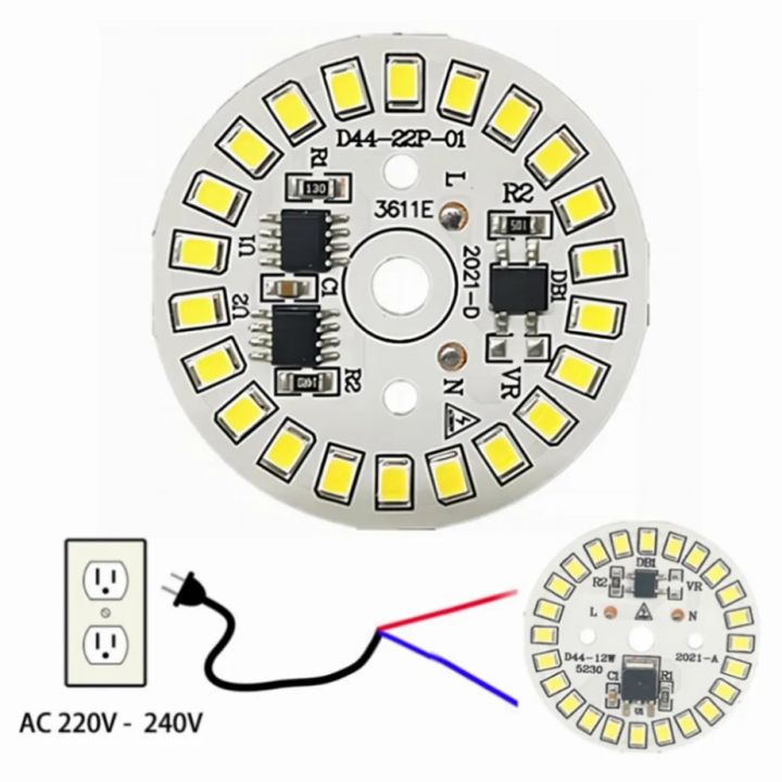 LED Chip for Lamp Bulb 3W 5W 7W 9W 12W 15W SMD 2835 Led Round Bulb ...