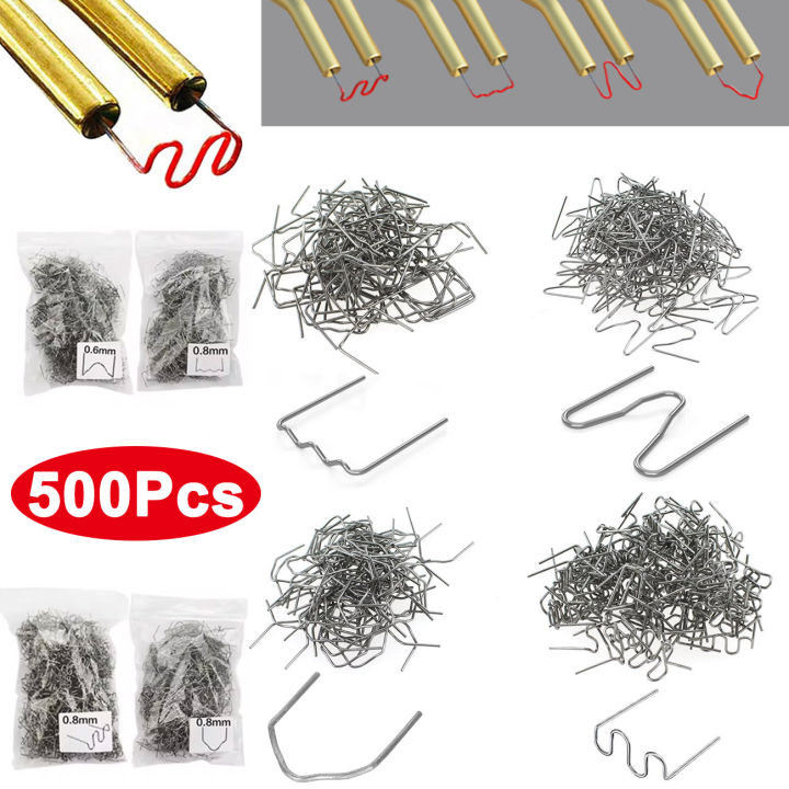 500Pcs/Bag Hot Staples Bumper Repair Welding Wire for Repair Machine ...