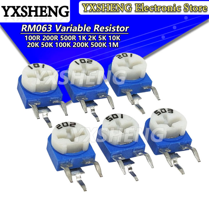 10PCS RM063 103 1K 2K 5K 10K 20K 50K 100K 200K 500K 1M 100 200 500 Ohm ...