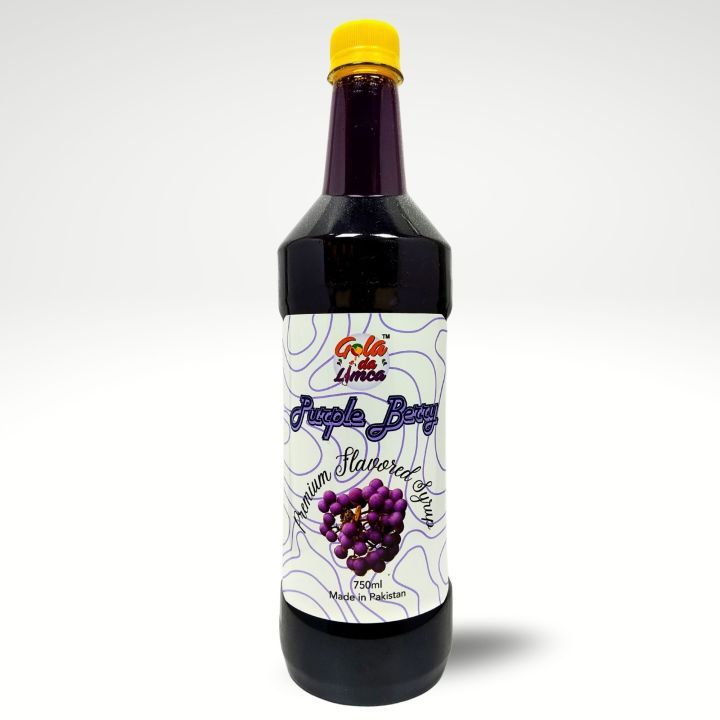 Purple Berry Syrup - Fresh Fruit Flavoring Syrup - Premium Flavored ...