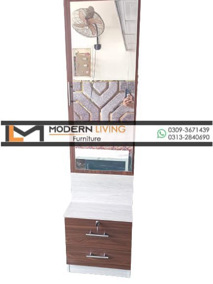 Modern dressing table 2 drawers 4012 Customized | Daraz.pk