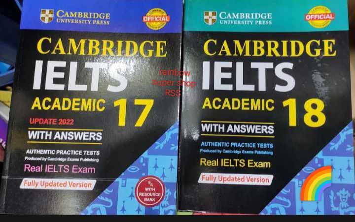 Cambridge IELTS academic With Answer 17-18(2Pcs Books) | Daraz.com.bd