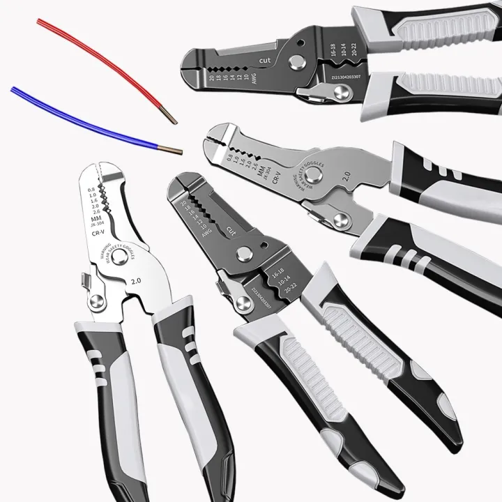Wire Stripping Pliers Multifunctional Electrician Special Tools Pulling ...