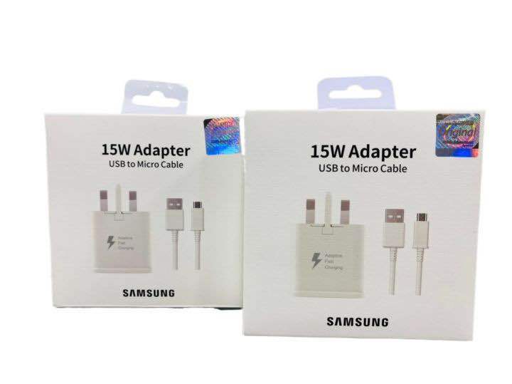Samsung Fast Charging 15w 3 Pin Adapter With Usb to Micro Ca | Daraz.lk