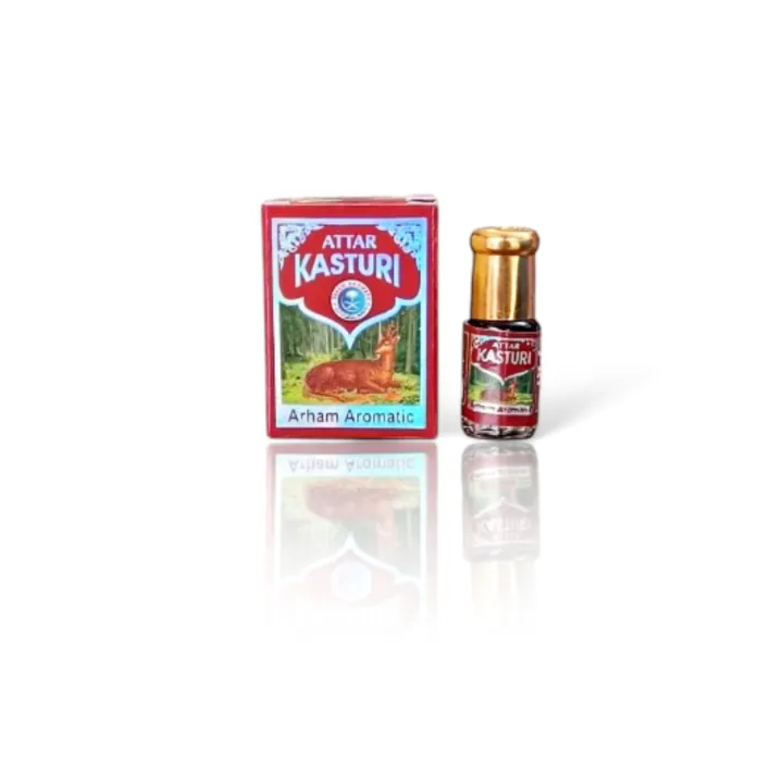 Kasturi Attar – 3ml Long-Lasting Premium Fragrance | Alcohol-Free ...