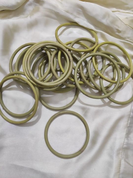 Plastic Bangle Set - 3 Pieces for Silk Thread Jewelry Making | Daraz.com.bd