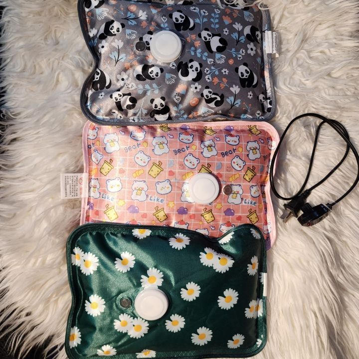 Rechargeable Electric Heating Pad - Heat Pouch Hot Water Bottle Bag ...