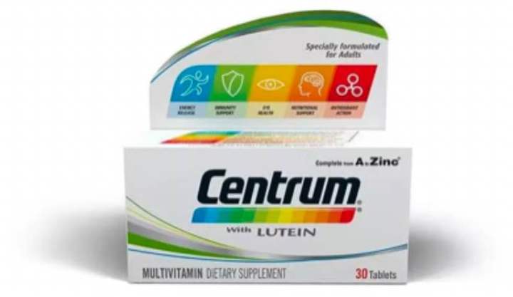 Centrum with Lutein multivitamin 30 tablets | Daraz.pk