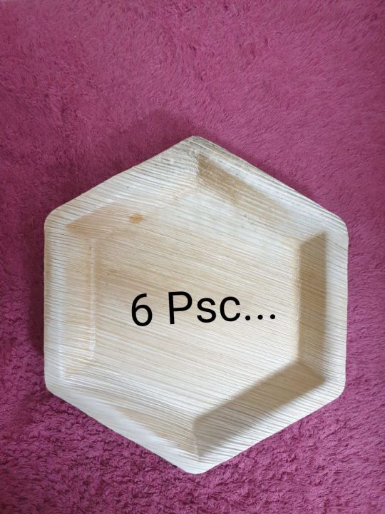 Supari patar plate 7" Hexagon | Daraz.com.bd
