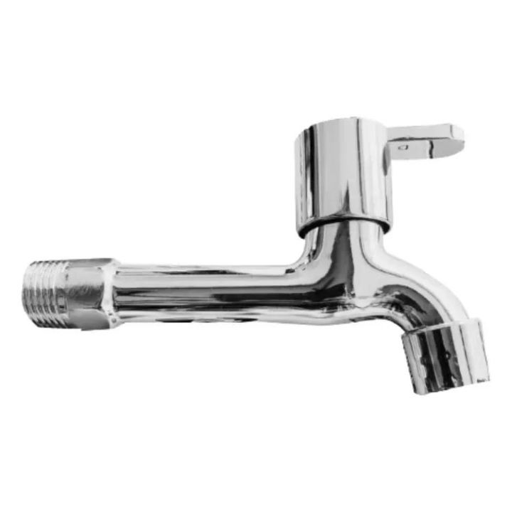 Long Body Steel Water Tap | Chrome Finish Long Body Easy To Install ...