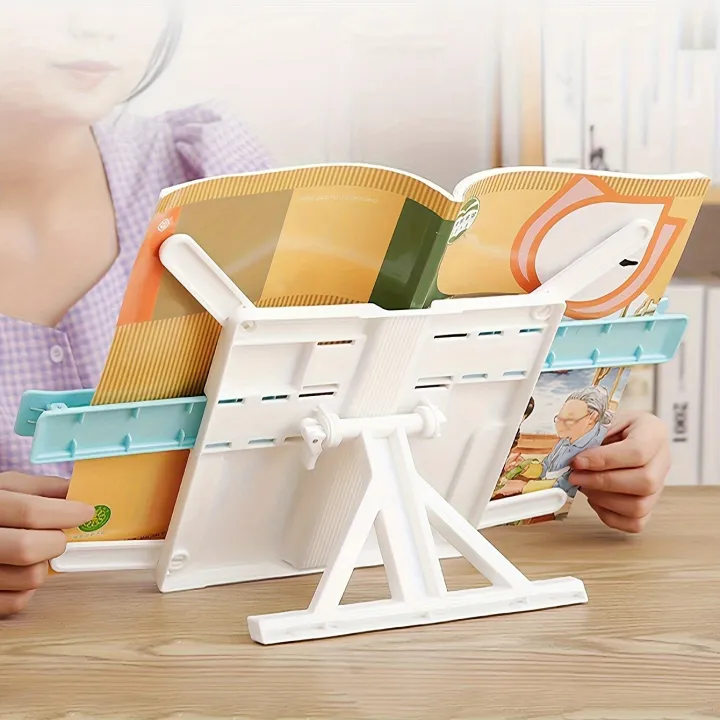 1pc Adjustable Portable Adjustable Reading Book Holder Support Document ...
