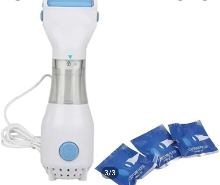 Electric Head Lice Vacuum Comb – Safe & Effective Electric Lice Removal ...