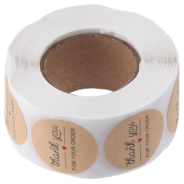 500Pcs Thank You for Your Order Stickers, Thank You Label Stickers, 1 ...