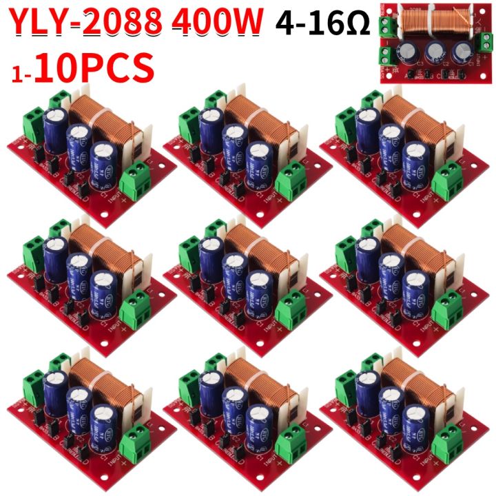 1-10PCS YLY-2088 400W Adjustable 2 Way Crossover Filters Module Audio ...