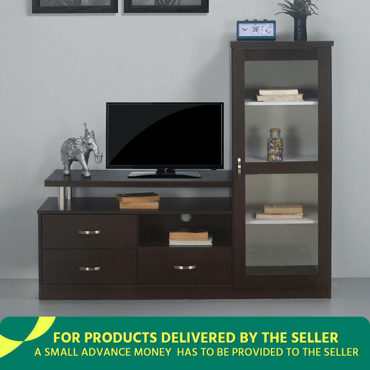AndorMahal MDF TV Table Entertainment Unit Display Storage Cabinet (5ft ...