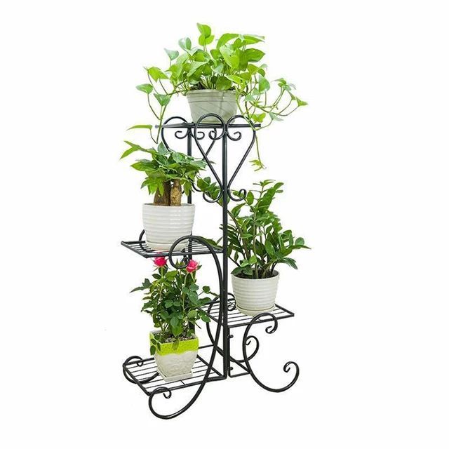 4 pot New C design Gamala Stand | black or white | Daraz.com.np